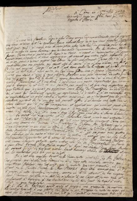 Letters, 'Account of some discoveries made by Galvani of Bologna; with ...